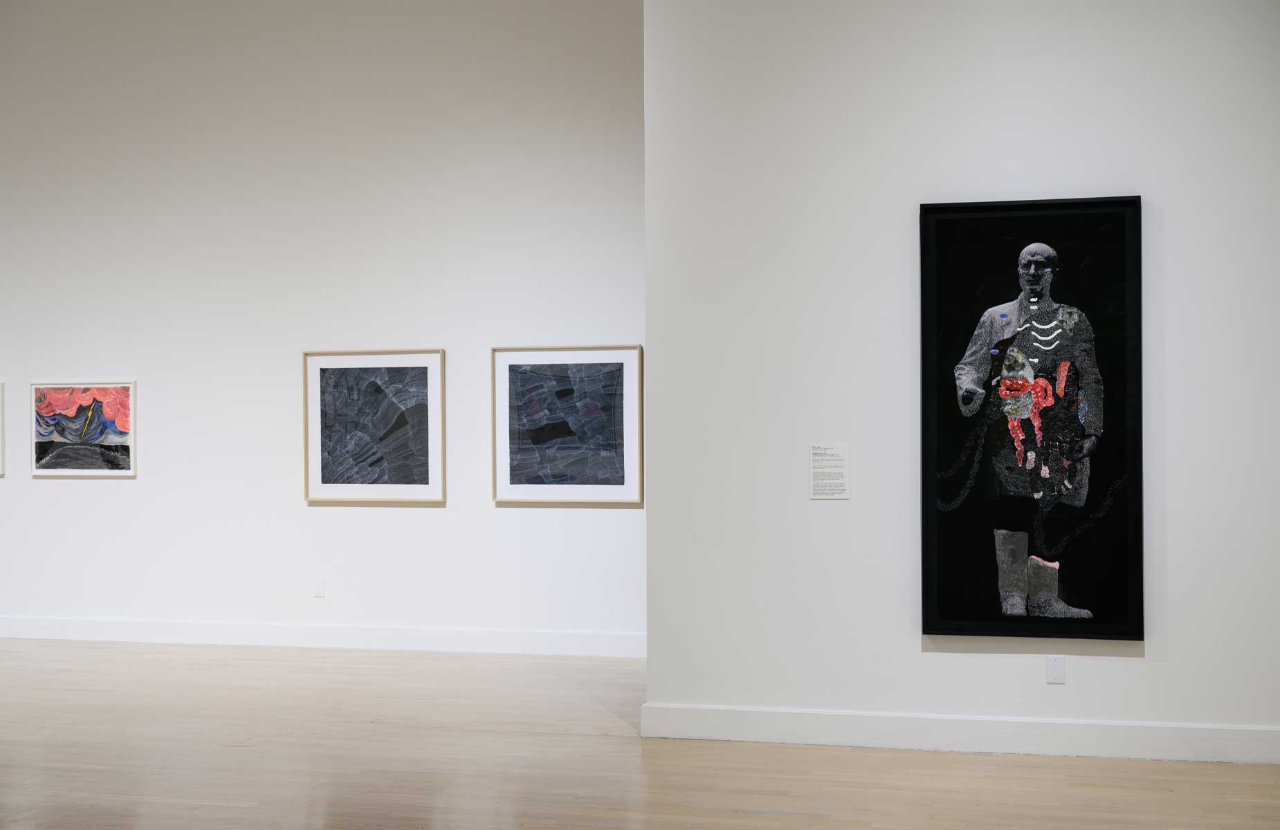 Art on Paper 2021 Installation 8 - Weatherspoon Art Museum