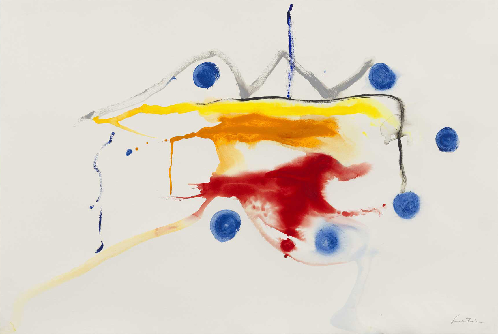 Helen Frankenthaler: Late Works, 1990-2003 - Weatherspoon Art Museum